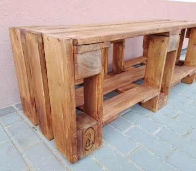 Lavica + botník z europaliet za 69,00 € | JASPRAVÍM.sk