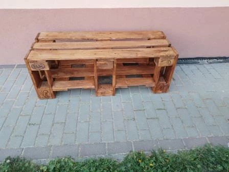 Lavica + botník z europaliet za 69,00 € | JASPRAVÍM.sk